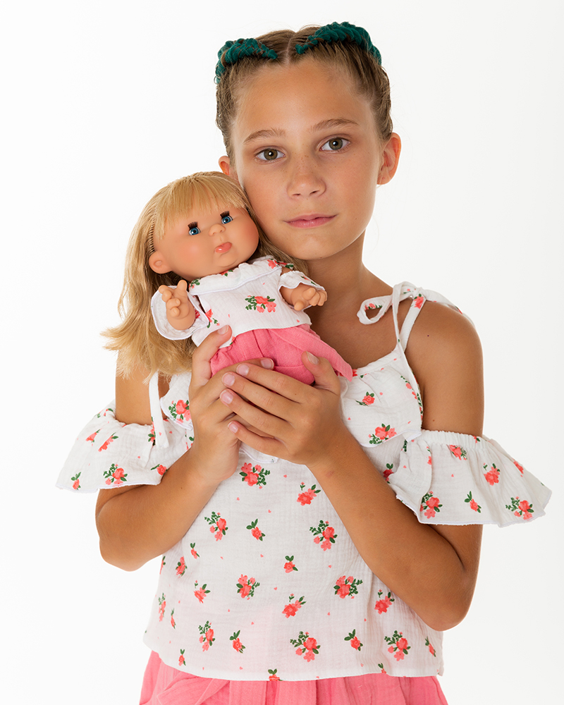 Pantalones cortos de color rosa - Sandra Dolls